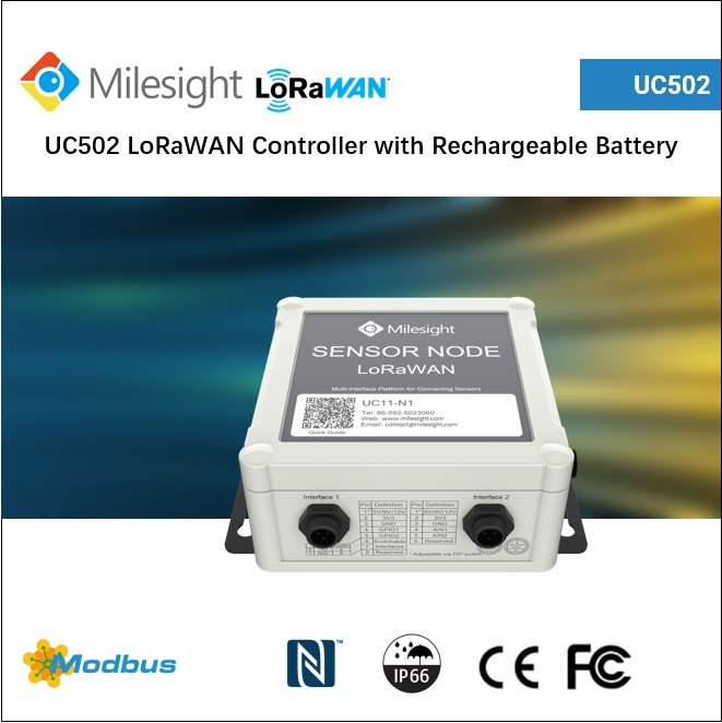 UC502 LoRaWAN Controller | On-Demand Enterprise Solution Singapore